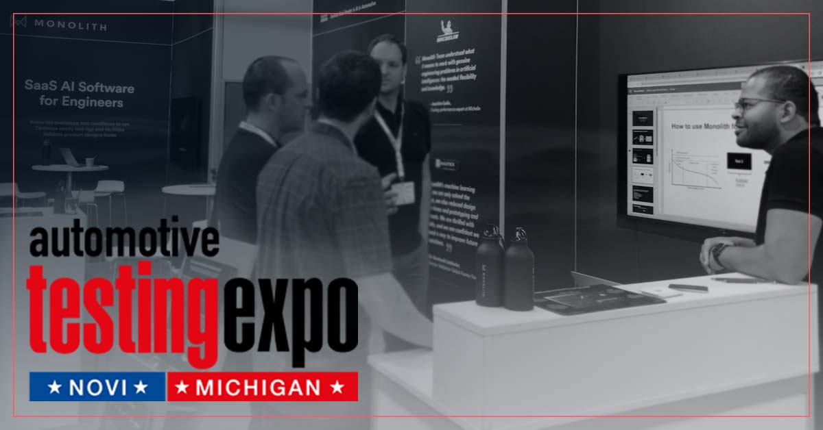 Meet Our Team at Automotive Testing Expo USA 2023 | Monolith